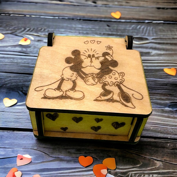 Mickey Mouse Music Box - Etsy
