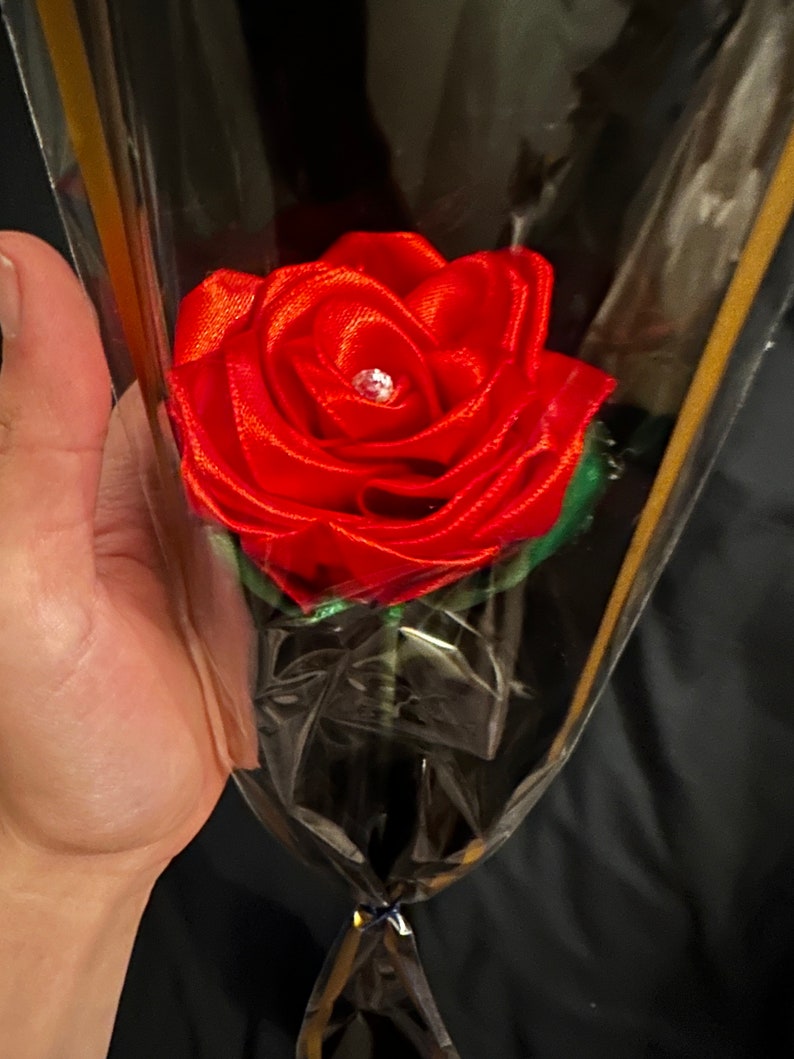 Eternal Single Rose, Handmade Fake Flower - Etsy