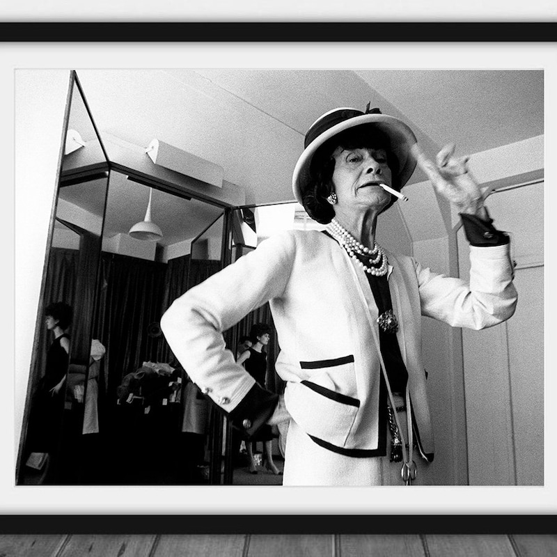 Coco Chanel Art - Etsy