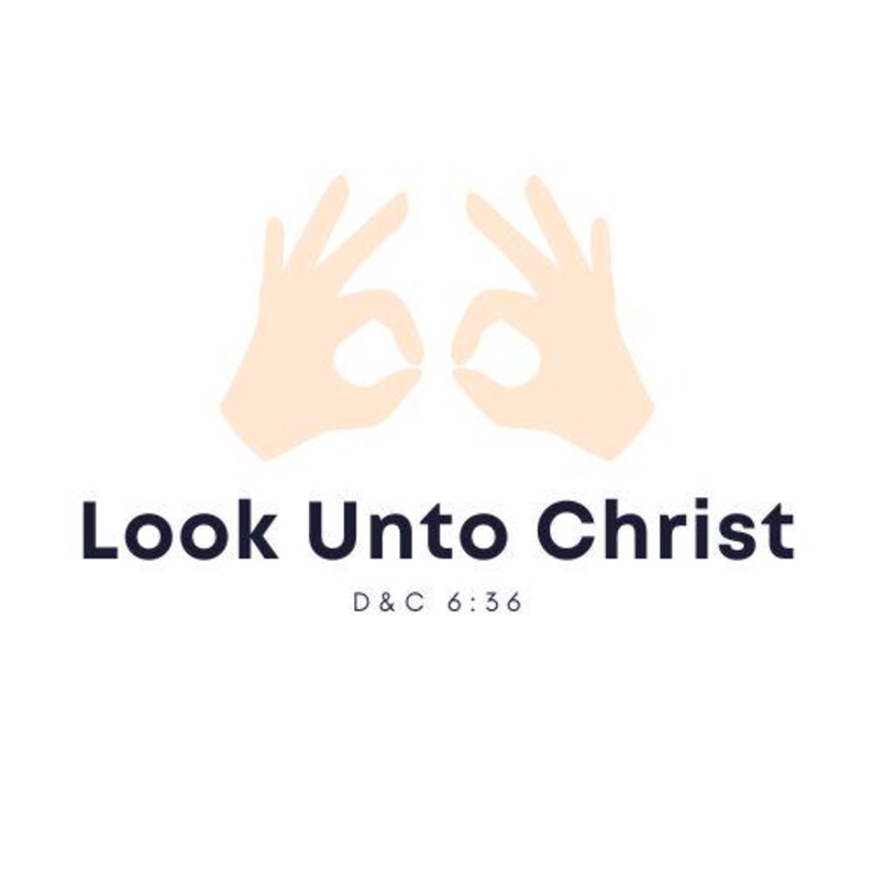 Look Unto Christ - Diverse Skin Tones Finger Goggles Editable Template ...