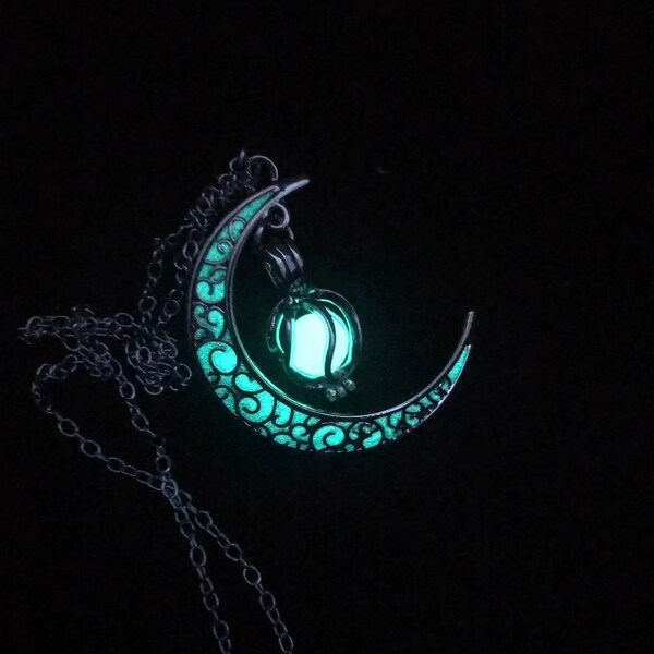 Moon Glow Necklace - Etsy