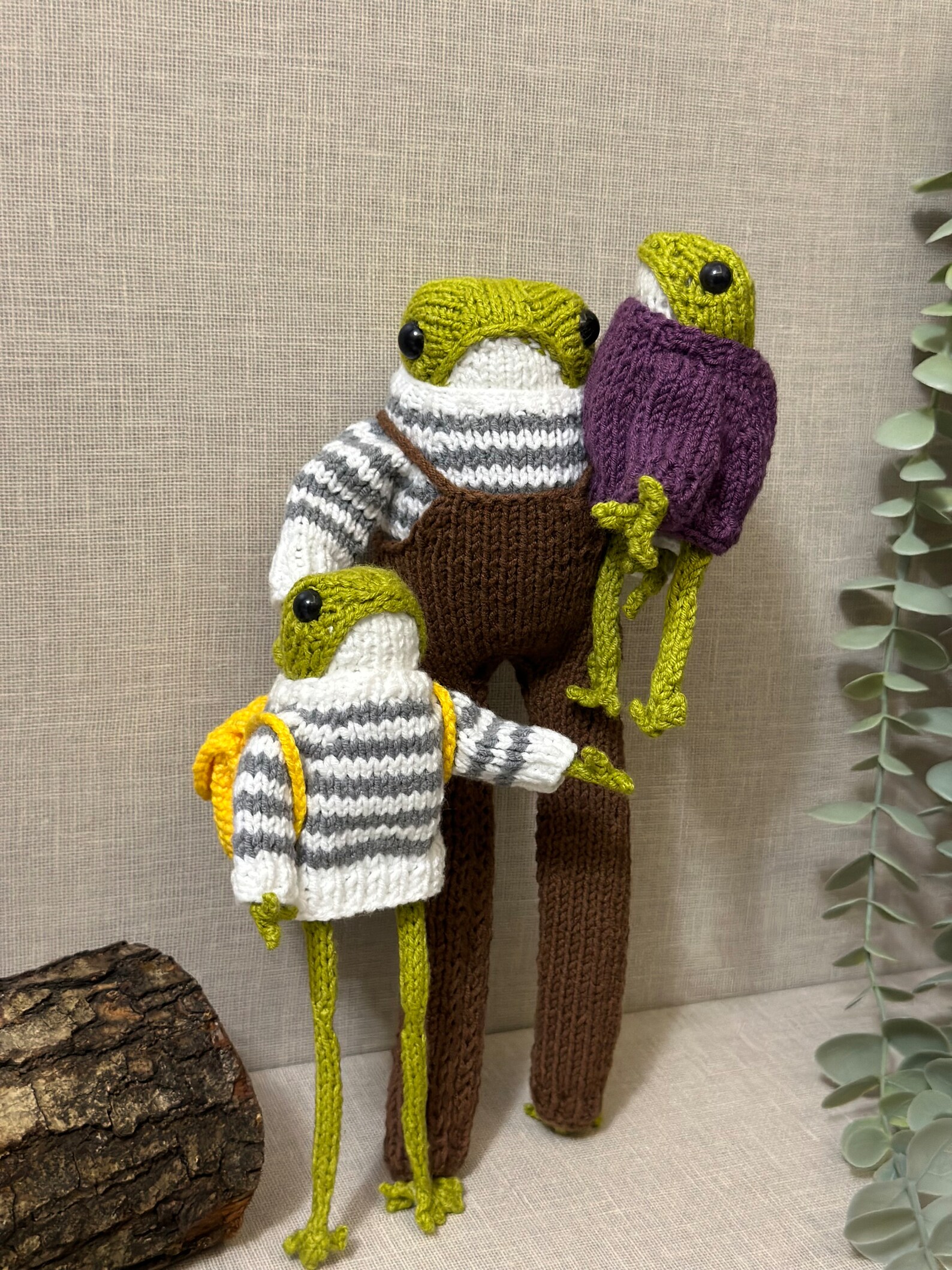 Froggie Frog Crochet,green Frog Knitted,froggie's Sweater,cute Frog ...