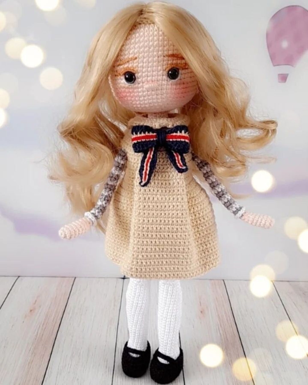 Megan Doll,megan Crochet,megan Knitted Doll,megan Crochet Doll for ...