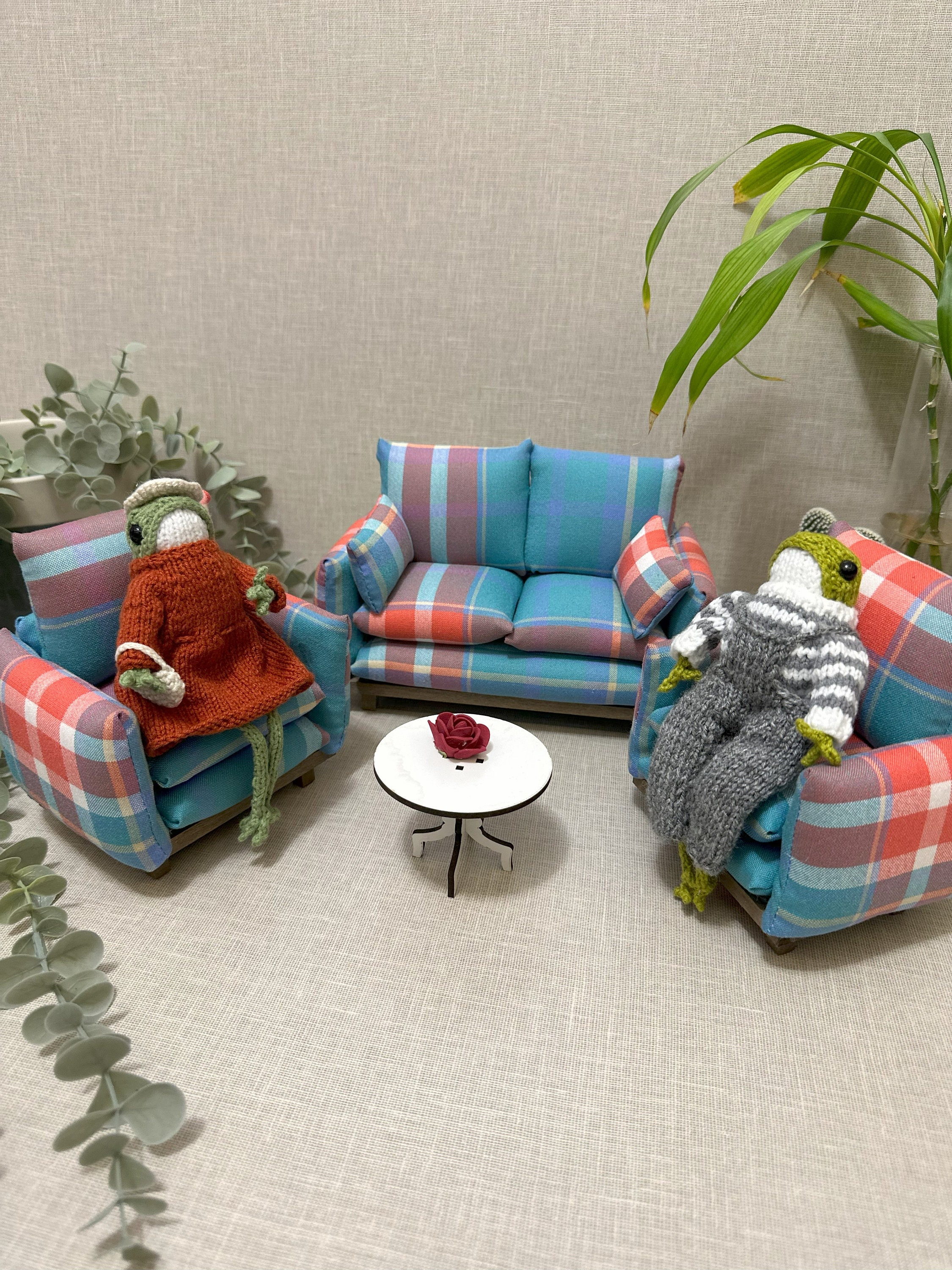 Froggie Frog Crochet,green Frog Knitted,froggie's Sweater,cute Toy Frog ...