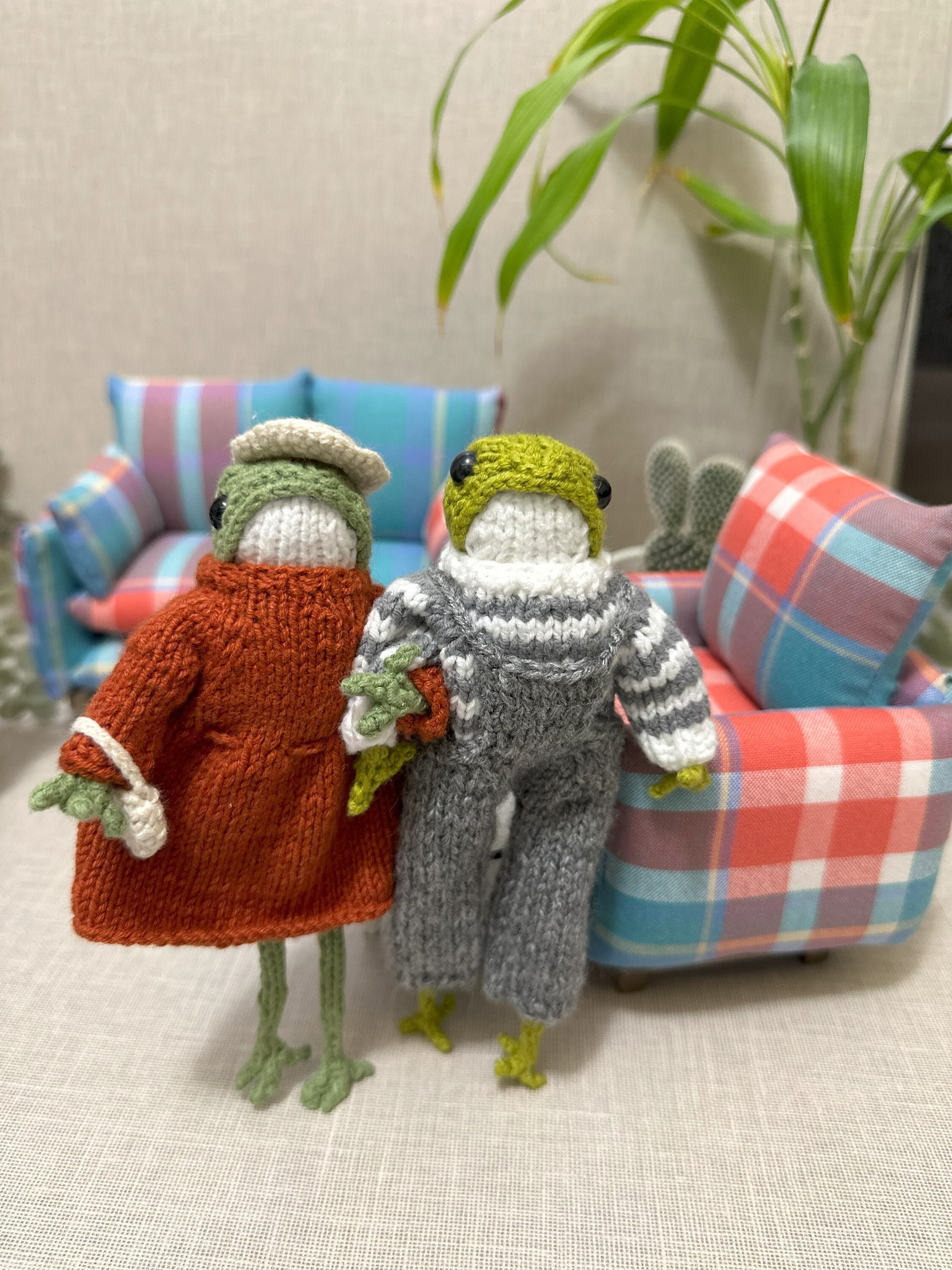Froggie Frog Crochet,green Frog Knitted,froggie's Sweater,cute Toy Frog ...
