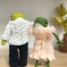 Mr and Mrs Frog,cute Frog,custom Crochet Frog,valentine's Day Gift,toys ...