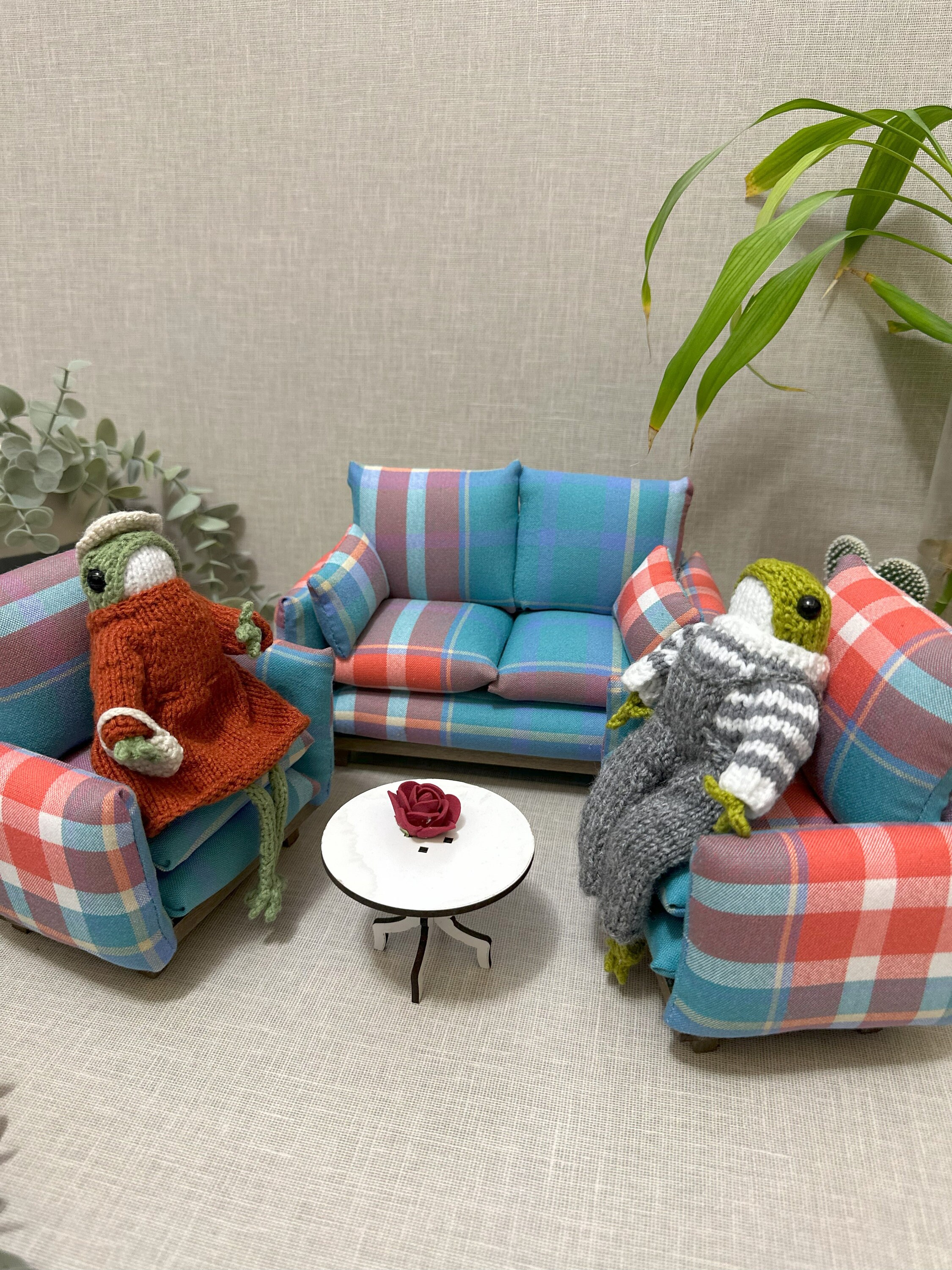 Froggie Frog Crochet,green Frog Knitted,froggie's Sweater,cute Toy Frog ...