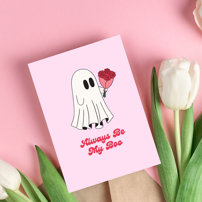 Valentine's Day Card 'always Be My Boo' 10, 30, and 50pcs Fun Card ...