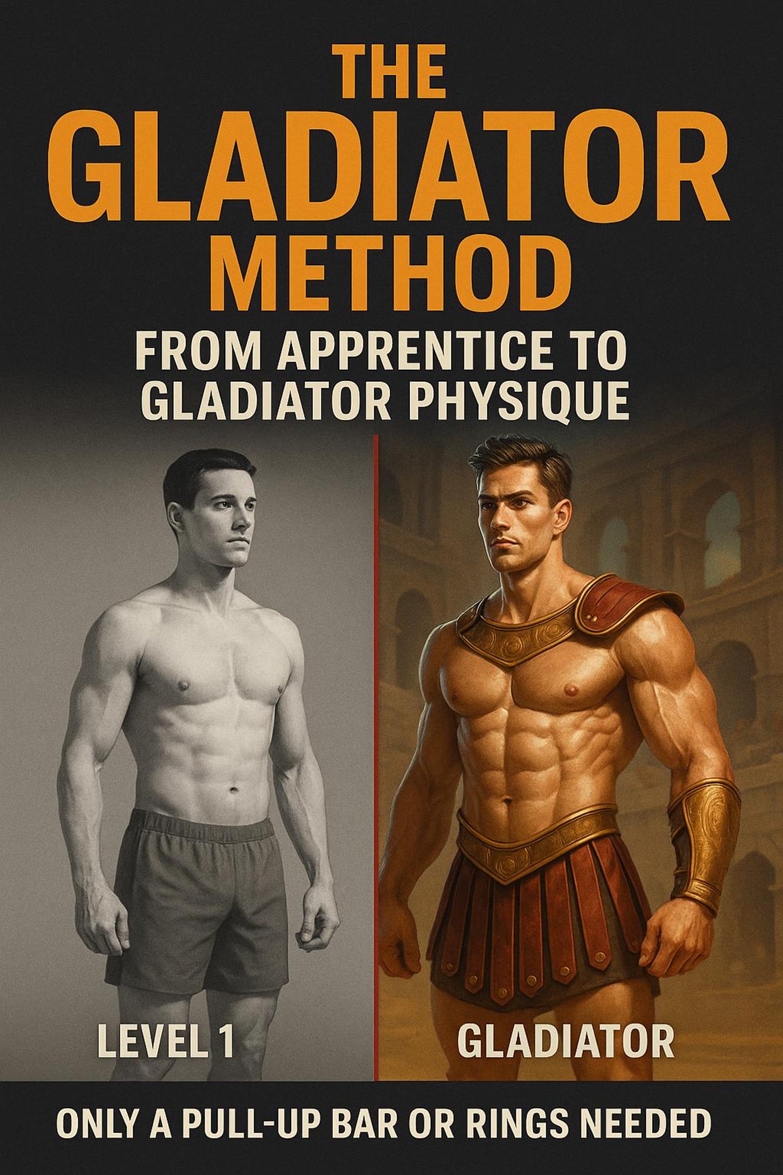 The Gladiator Method – 3-level Bodyweight Workout Plan (digital PDF) - Etsy