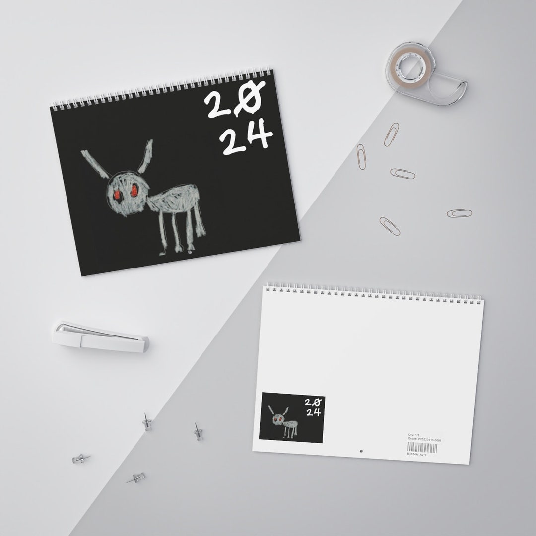 Ovo Drake Calendar 2024for All the Dogs - Etsy