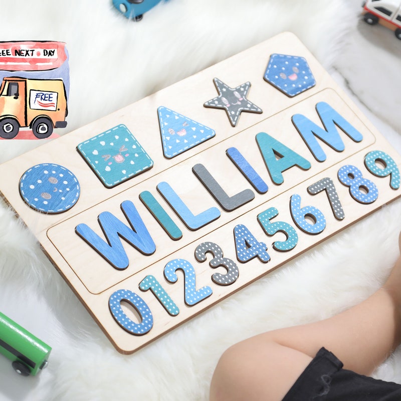 Name Puzzle - Etsy