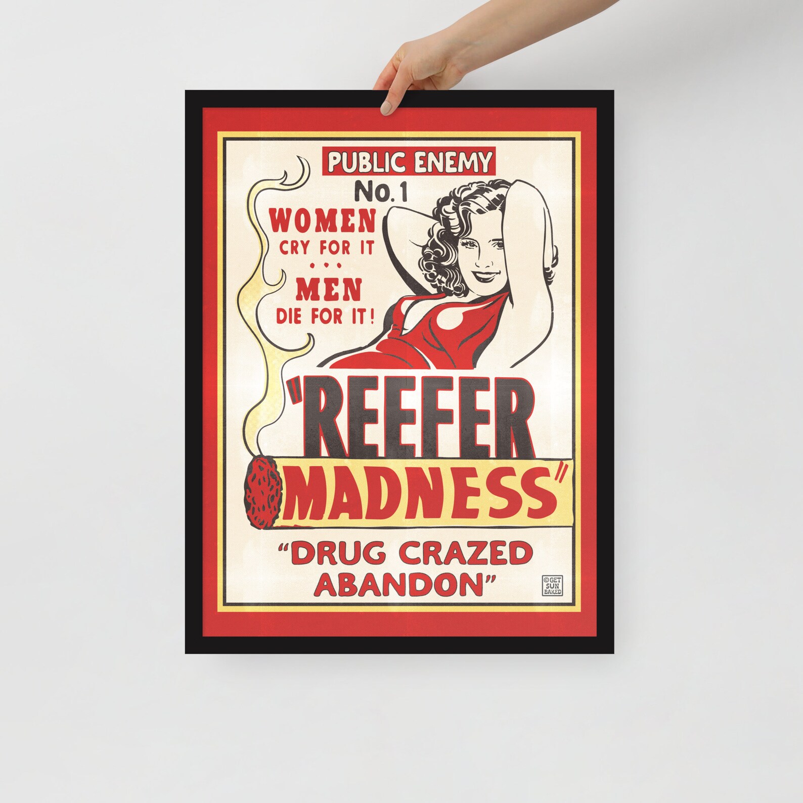 Weed Poster, Reefer Madness Wall Art, Elevate Your Space With the ...