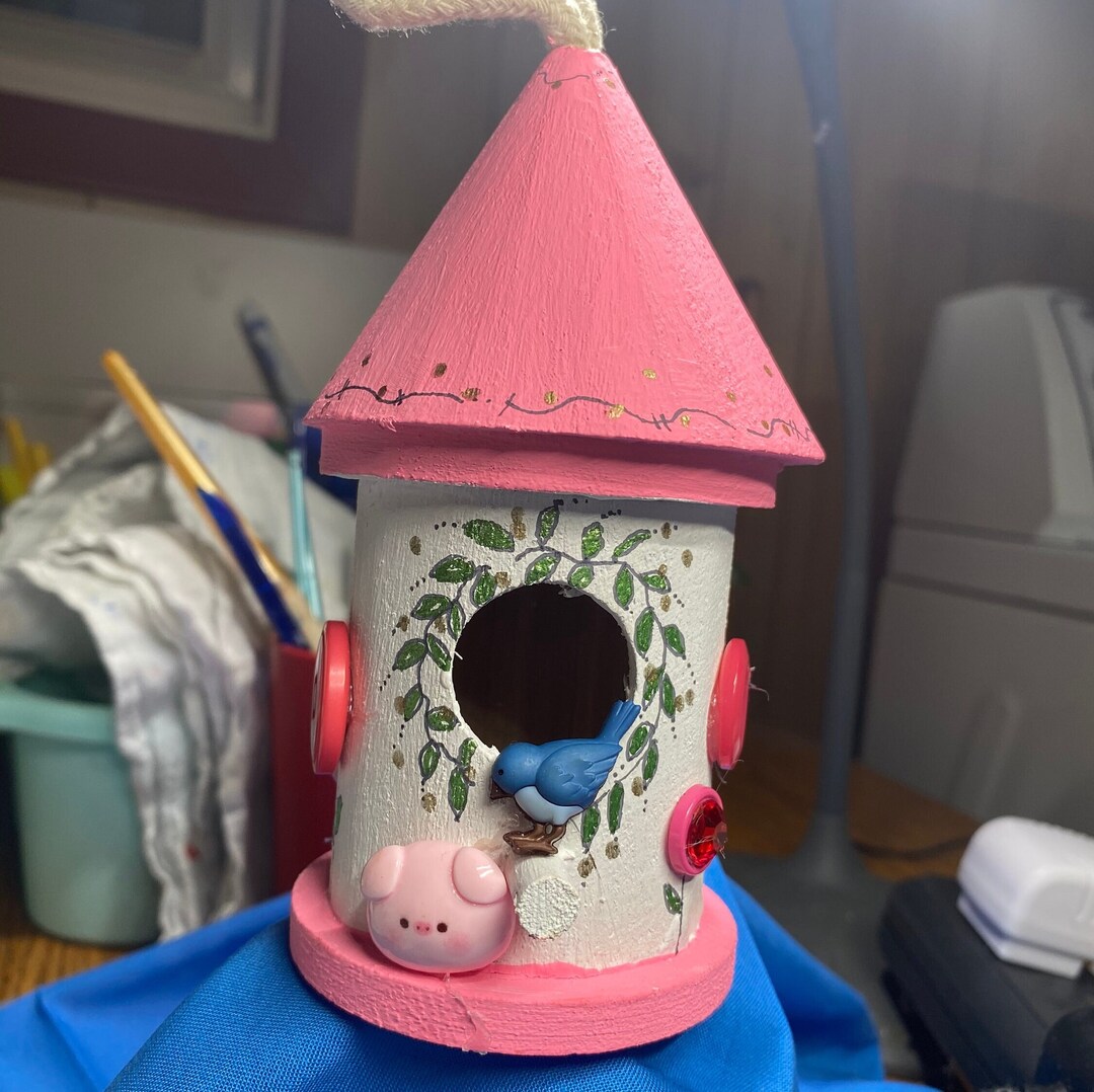 Three Little Piggies Went to the Market Birdhouse - Etsy