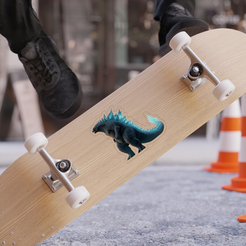 Godzilla Sticker, Fun Die-cut Decal for Car, Laptop, and Water Bottle ...