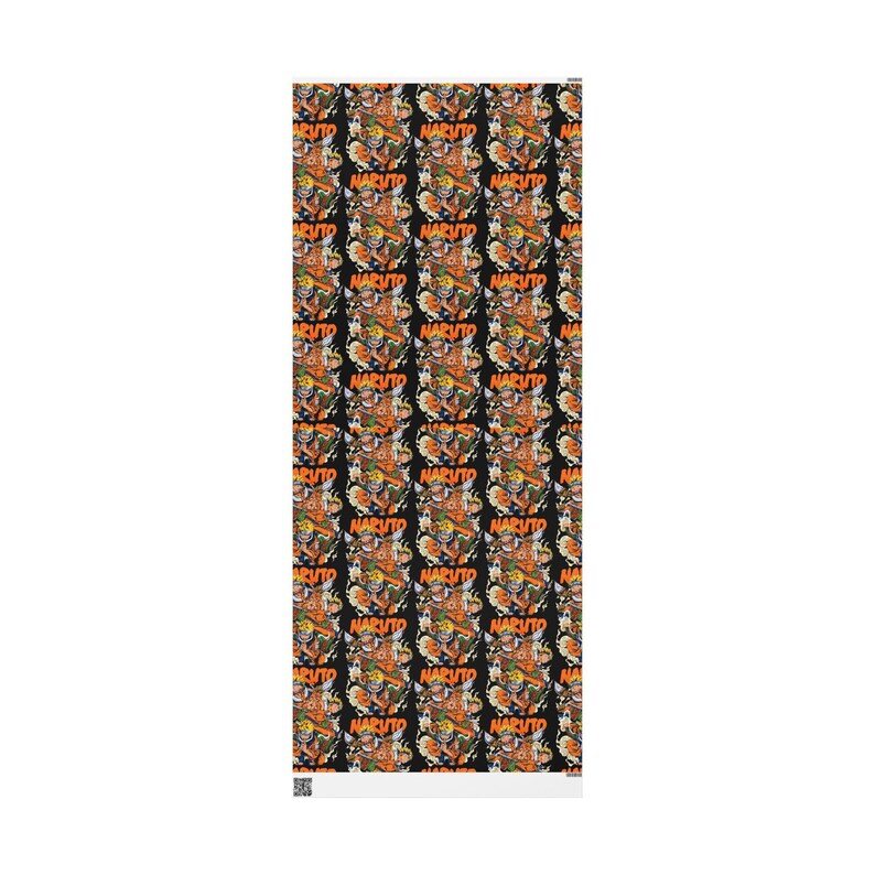 Naruto Wrapping Paper Set, Anime Gift Wrap, Naruto Design, Naruto Gift ...
