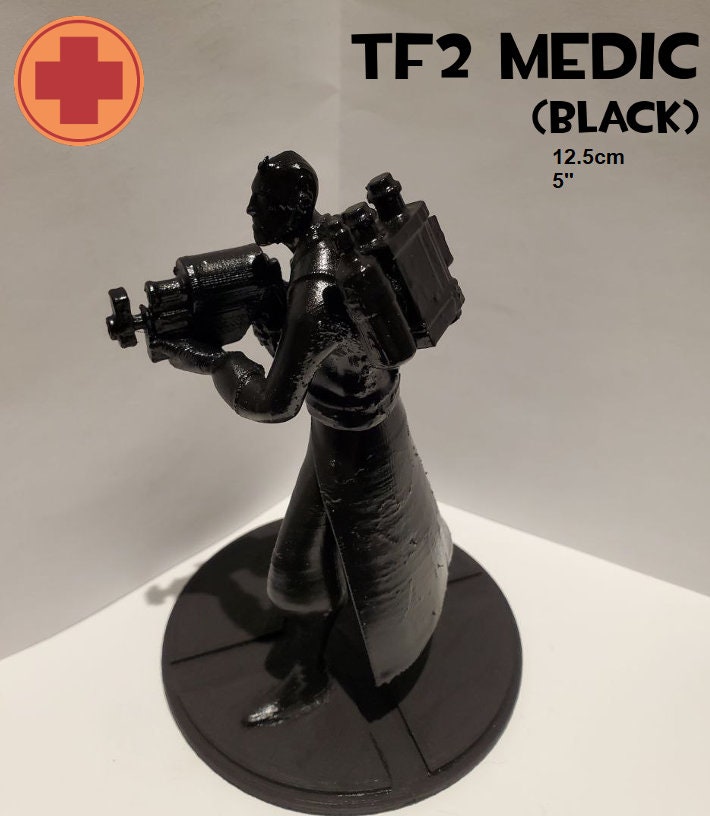 TF2 Medic Figurine 12.5cm/5 Videogame Display Gift - Etsy