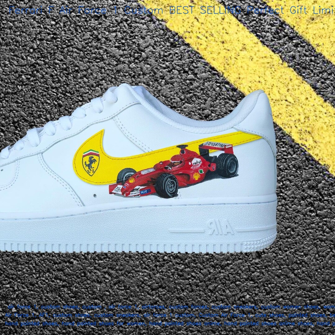 Ferrari F Air Force 1 Custom Best Selling Perfect Gift Limited - Etsy