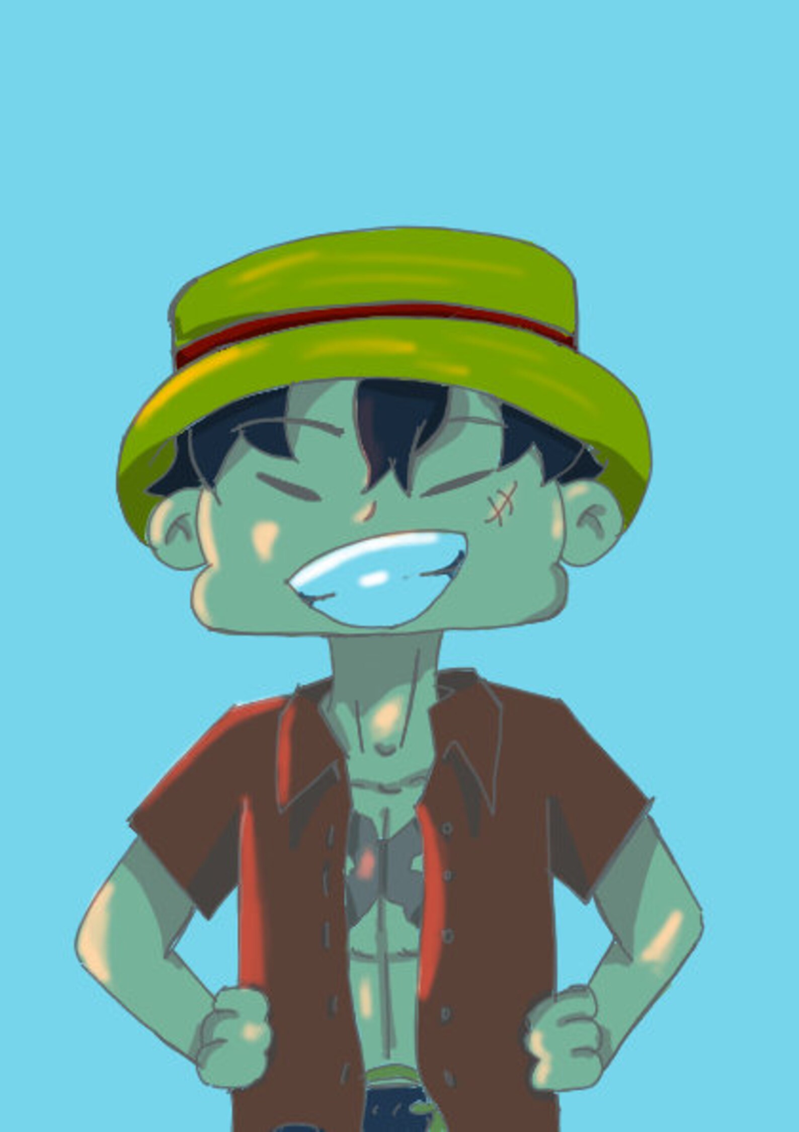 Chibi Luffy Version 2 - Etsy