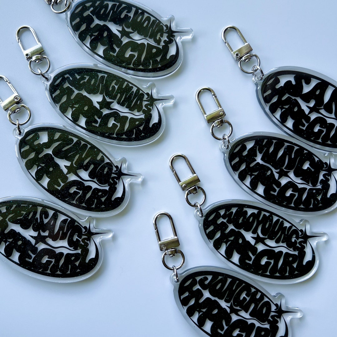 Atz Hype Girl Keychains | Ateez Keychain | Kpop Keychain - Etsy