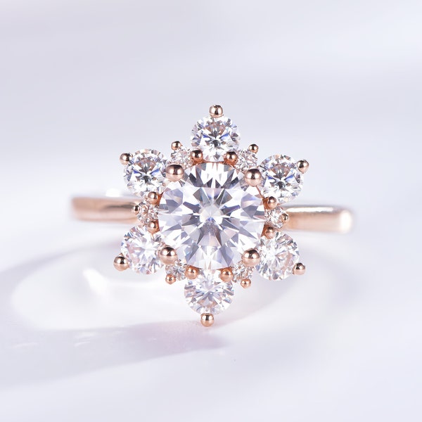 Snowflake Ring - Etsy