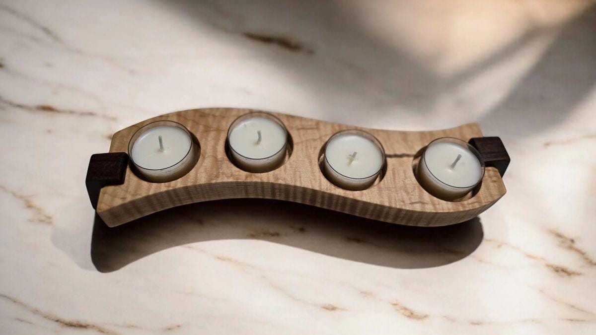 Wave Tea Light Holder - Etsy