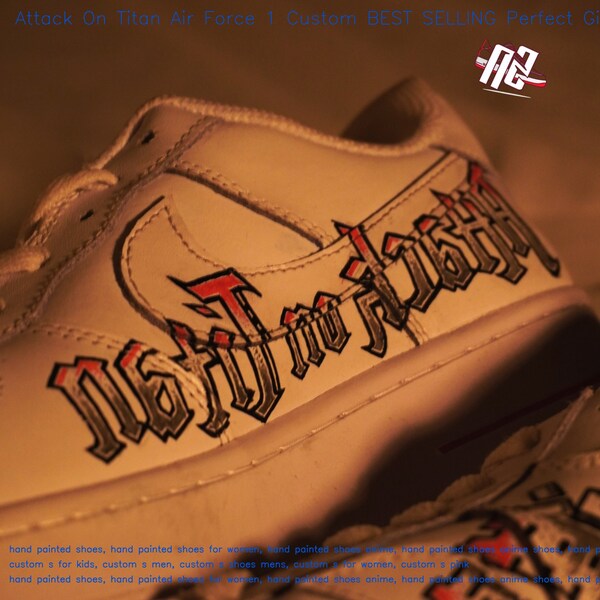 Attack on Titan Shoe - Etsy