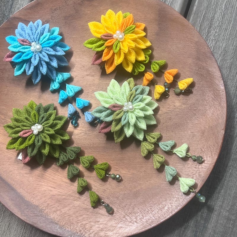 Traditional Japanese Hair Pins - Etsy