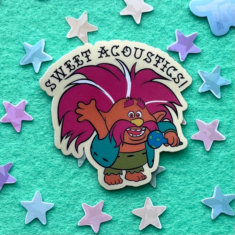 Trolls Stickers V2 - Etsy