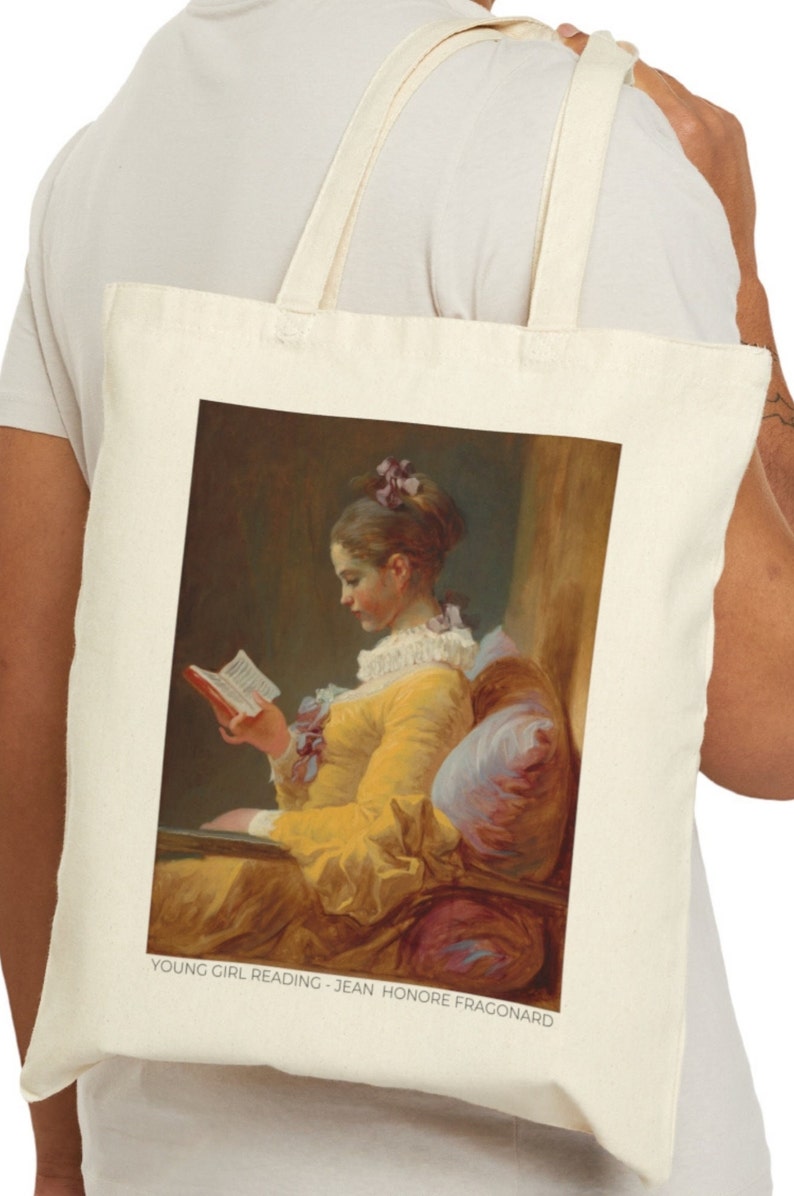 Rococo Tote, Late Baroque Tote, Painting Art Tote Bag, Aesthetic Bag ...
