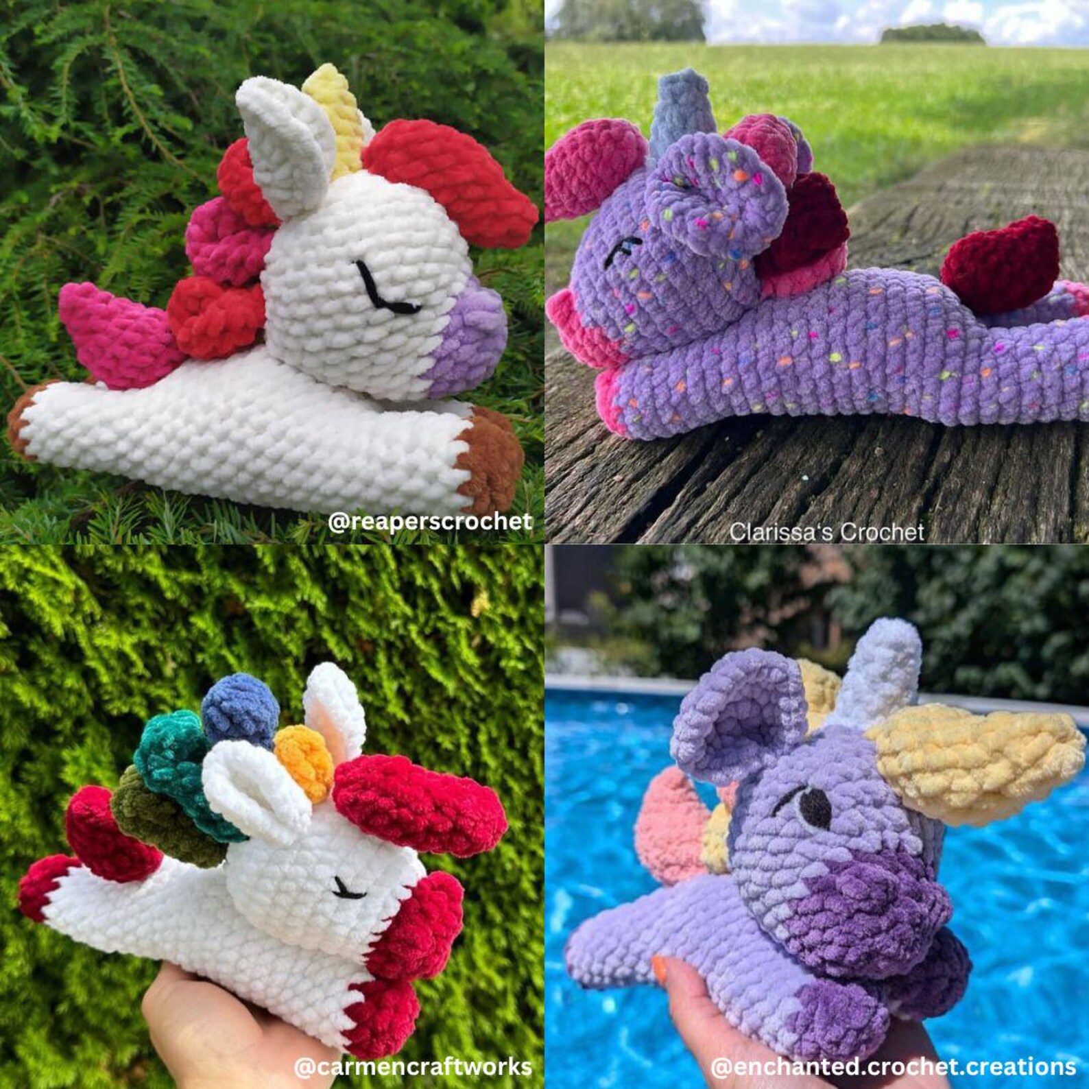 Pixie the (baby) Unicorn Crochet Pattern - Etsy