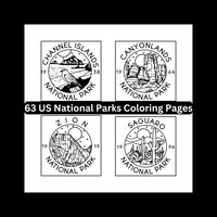 Mount Rainier Downloadable Coloring Page - Etsy
