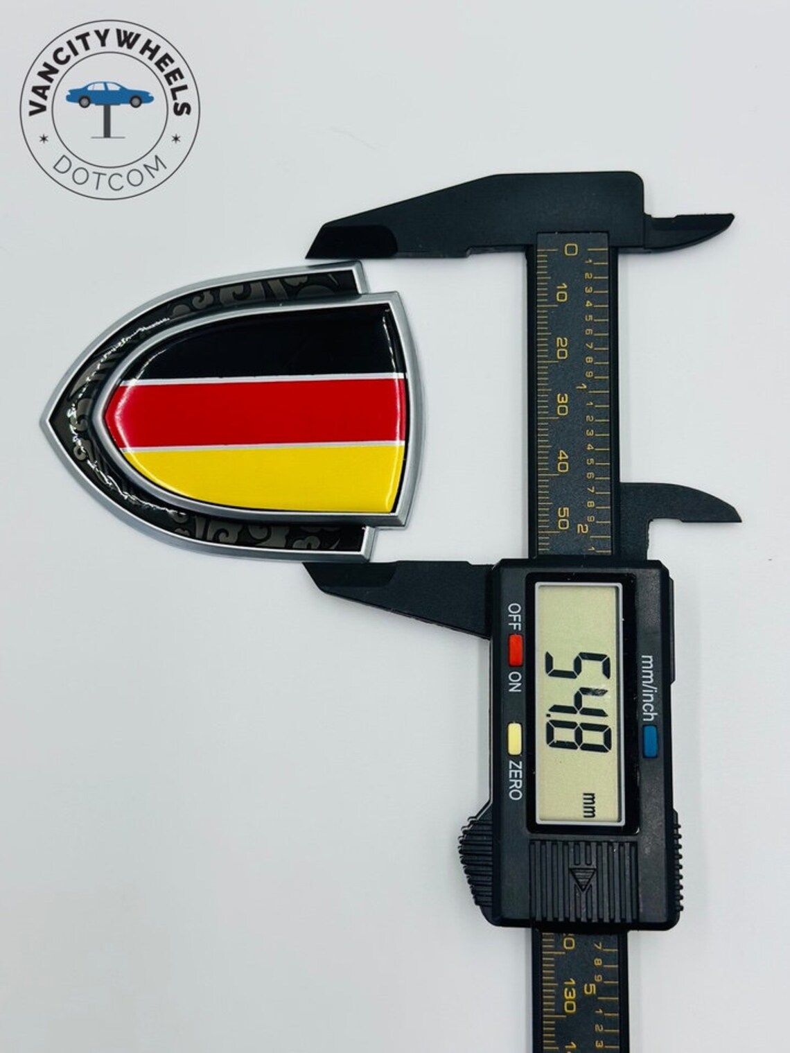 3D Metal Germany German Flag Car Trunk Window Side Emblem Badge Decal ...