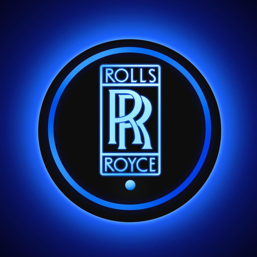 Vibrat 2pc Rolls Royce LED Cup Holder Lights Transform Your Car's ...