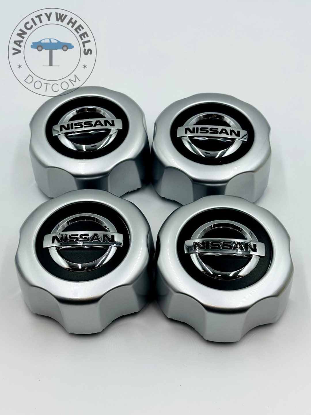 Set of 4 Silver Nissan Navara Alloy Wheel Center Caps 130mm - Etsy