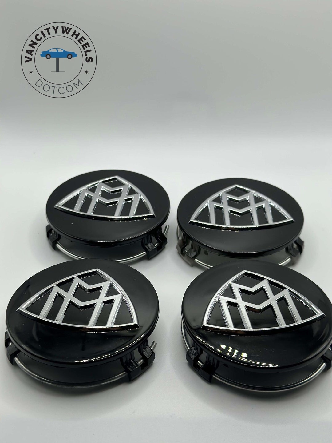 4pcs Mercedes Benz Maybach Gloss Black Wheel Center Caps - Etsy