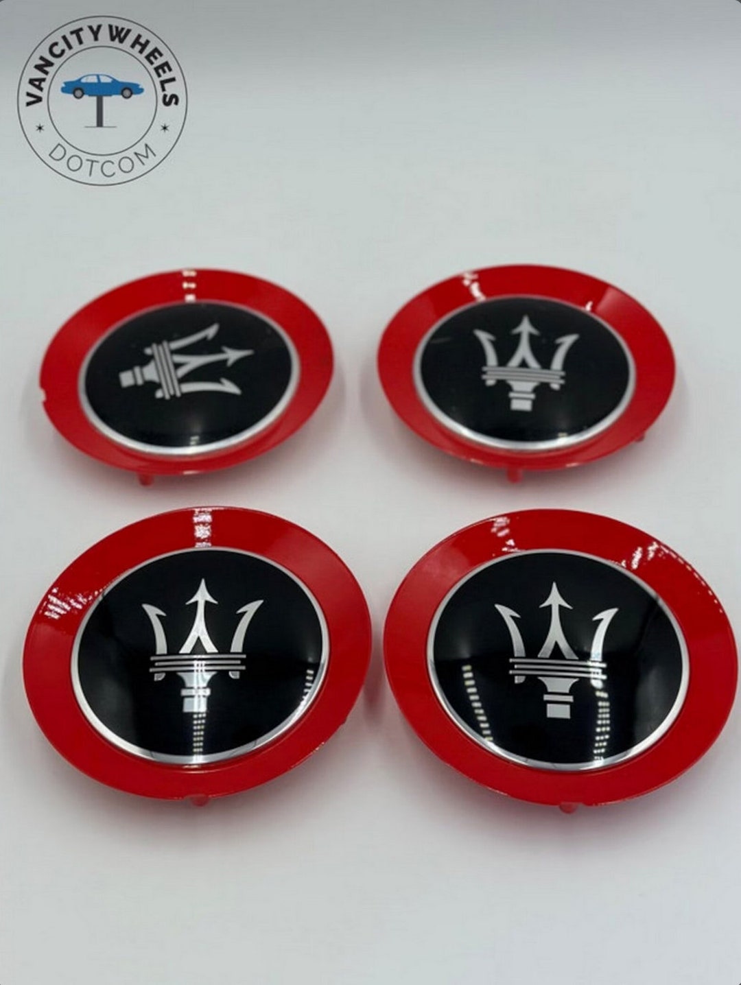Maserati Ghibli Wheel Center Cap 152mm59mm 670013626 Red set of 4 - Etsy