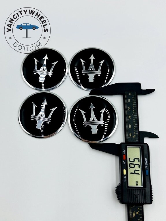 4PCS 56mm Maserati Stickers Emblems: Unleash the Exquisite Potential of ...