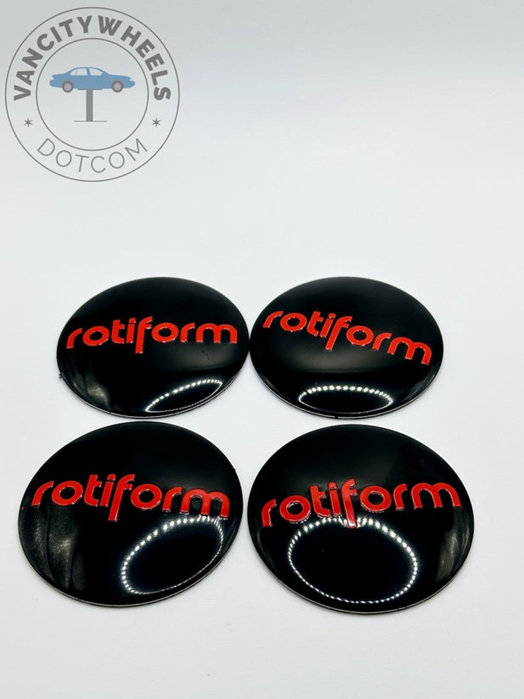 4PCS 56mm Rotiform Wheels Stickers Emblems: Unleash the - Etsy