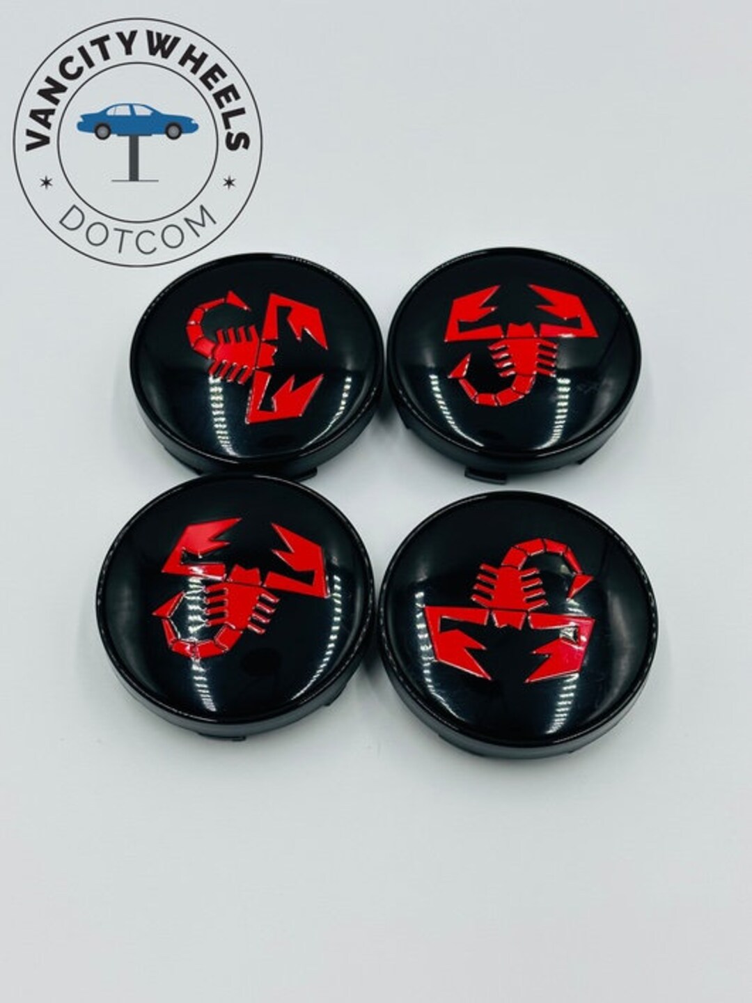 Premium 4pcs Fiat-abarth Wheel Center Caps in Varied Sizes & Wheel Cap ...