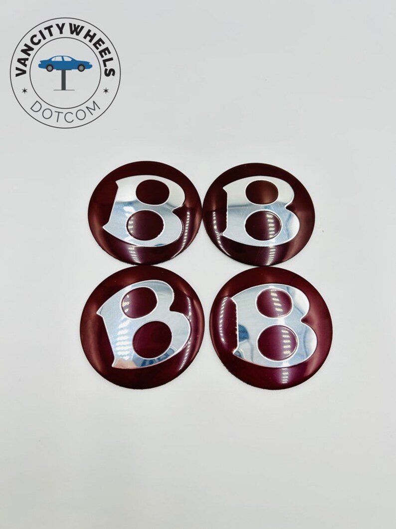 4PCS 56mm New Bentley Stickers Emblems: Unleash the Exquisite Potential ...