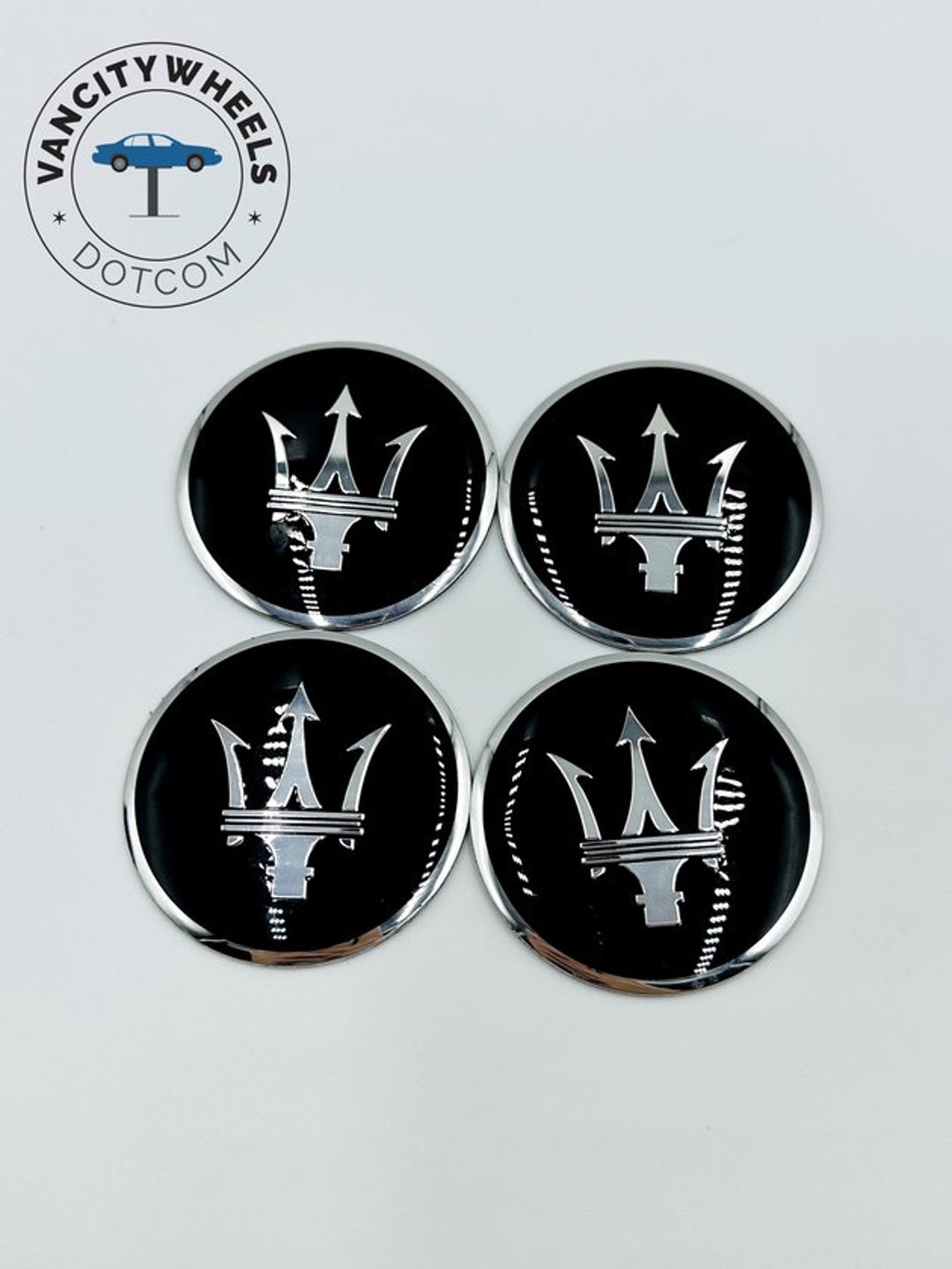 4PCS 56mm Maserati Stickers Emblems: Unleash the Exquisite Potential of ...