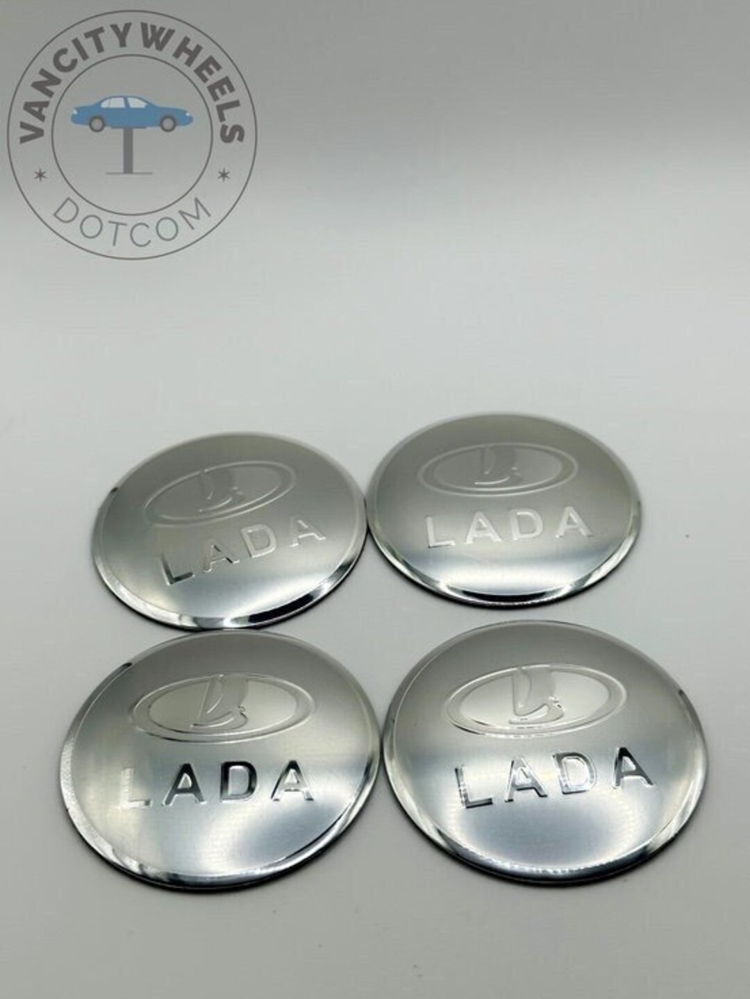 65mm 4PCS Lada Wheel Caps Stickers Emblems Fits 68mm 75mm 138mm Wheel ...