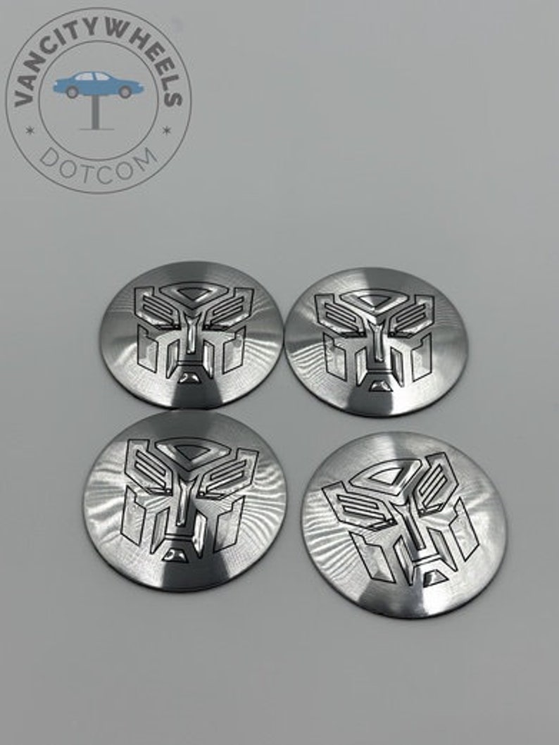 4PCS 56mm Transformer Stickers Emblems: Unleash the Exquisite - Etsy