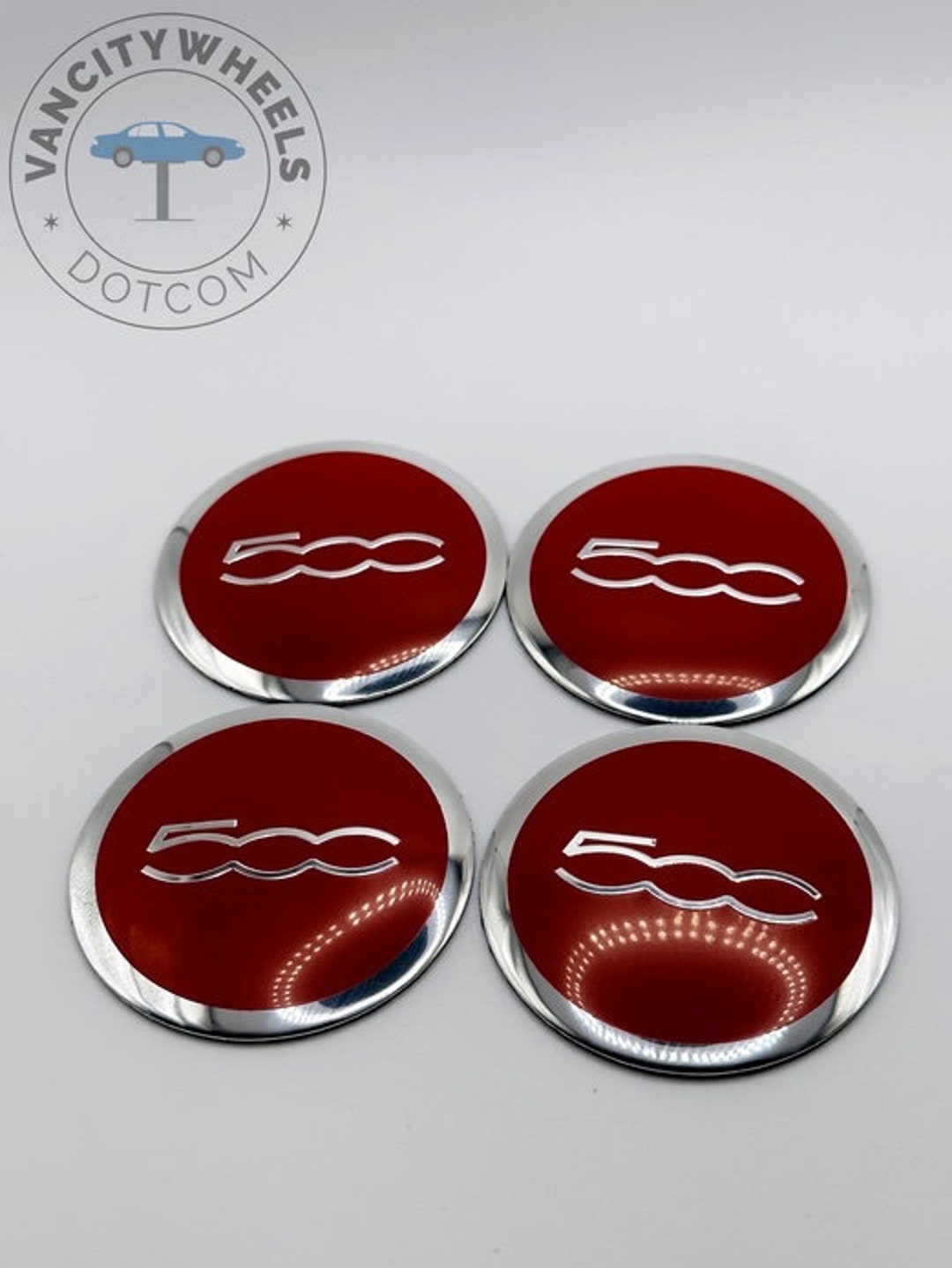 4PCS 56mm Fiat 500 Stickers Emblems: Unleash the Exquisite - Etsy