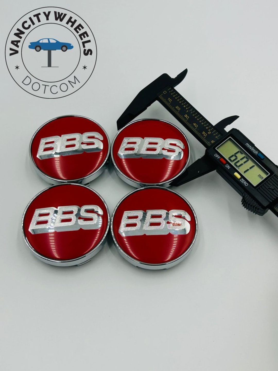 Set of BBS Wheel Center Caps, Premium 4pcs BBS Kraftfahrzeugtechnik AG ...