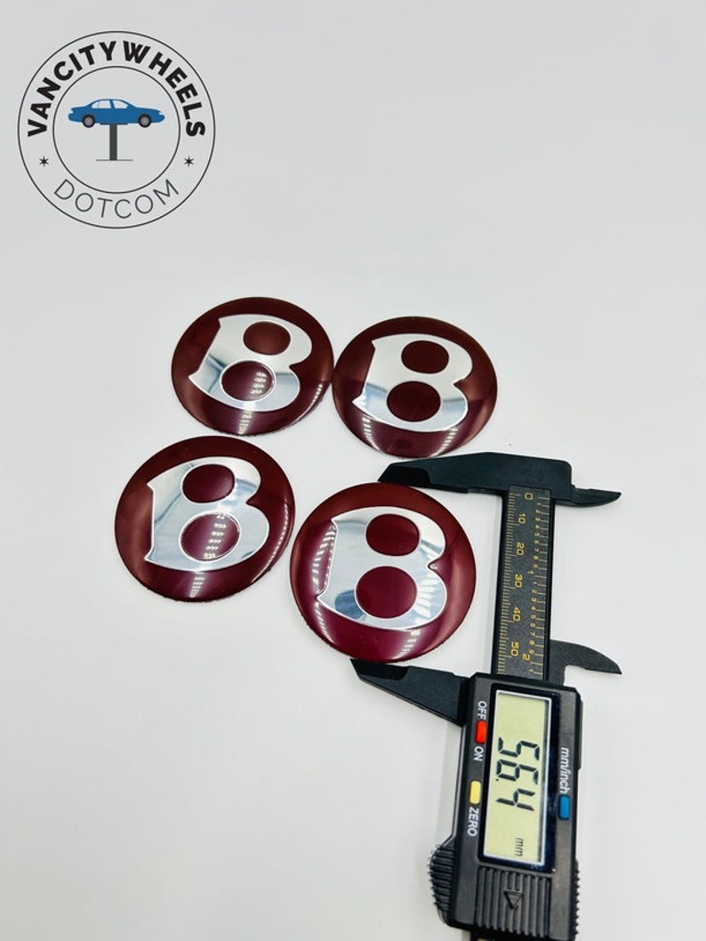 4PCS 56mm New Bentley Stickers Emblems: Unleash the Exquisite Potential ...