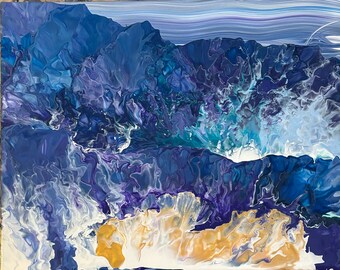 Mindfulness Ride the Wave A4 Archival Quality Art Print - Etsy