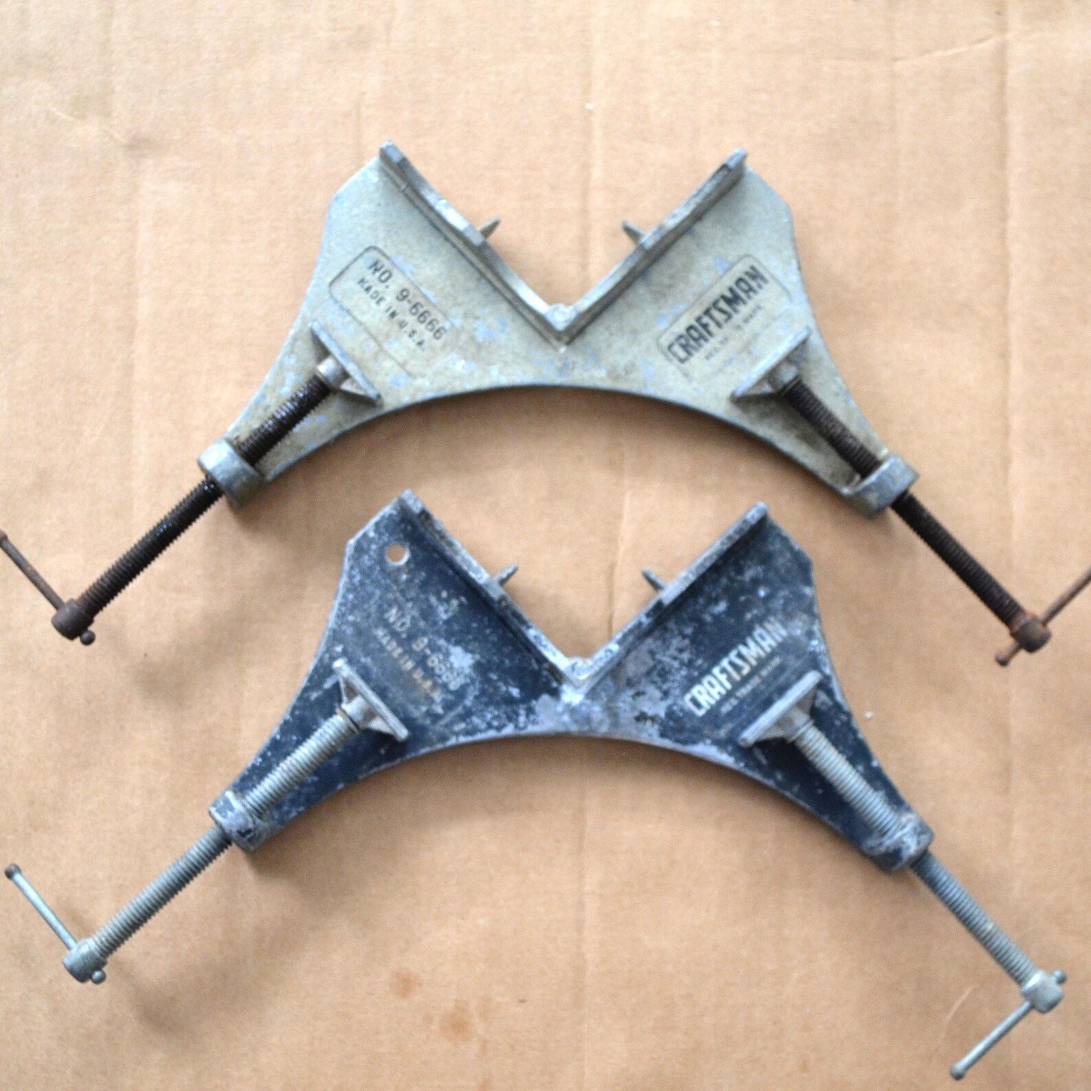 Craftsman Corner Clamps, Vintage No.9-6666, Pair, Made in USA - Etsy