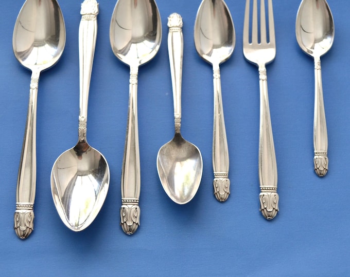 Danish Princess Flatware by Holmes & Edwards, IS 1938, Silverplate ...