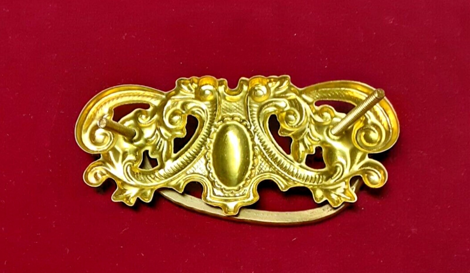 Vintage Reproduction Victorian Dresser Drawer Pulls, Brass - Etsy
